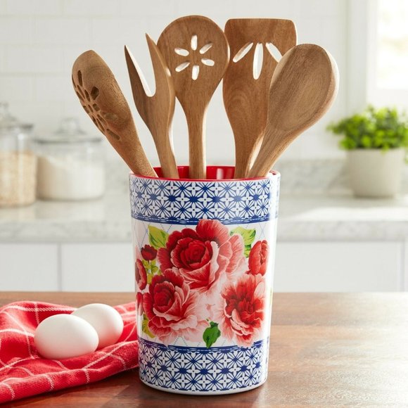 Pioneer Woman Wood Utensils
